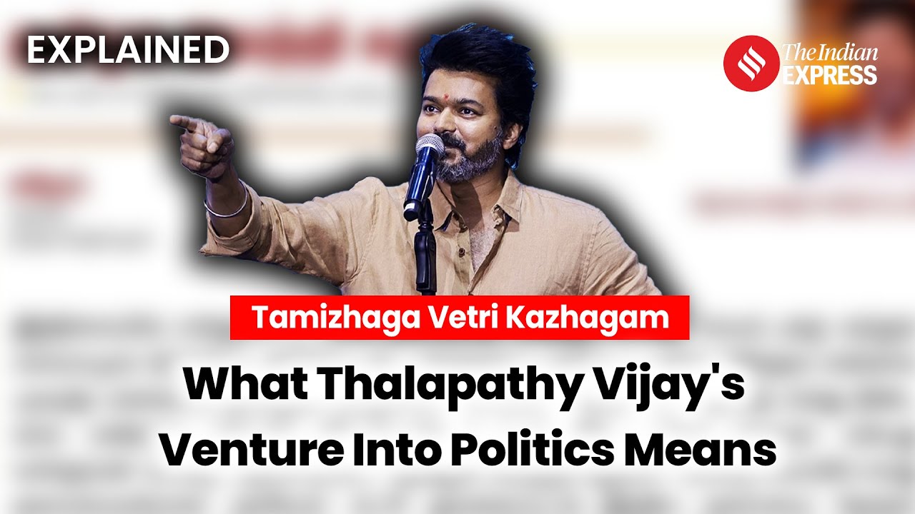 Tamil Star ‘Thalapathy’ Vijay Launches Political Party ‘Tamizhaga Vetri ...