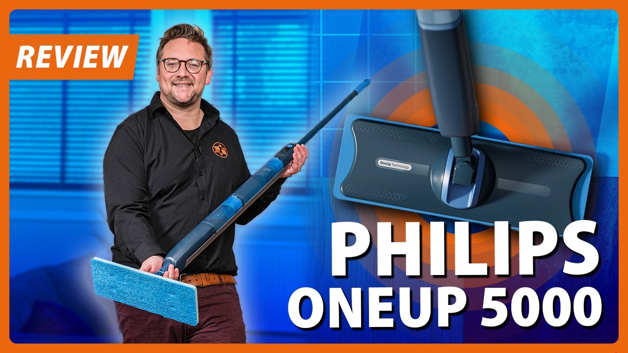 Dweilen Zonder Gedoe! | Philips OneUp 5000-serie Review | Expert - YouTube