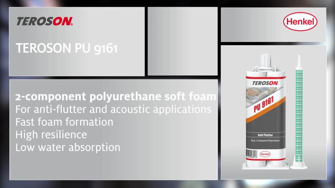 TEROSON PU 9161 - Anti Flutter Application - YouTube