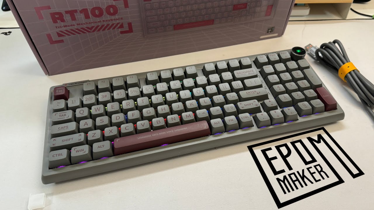 Another Awesome Epomaker Keyboard - Epomaker RT100 Review and Testing ...
