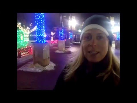 Pearl Street Holiday Lights - YouTube