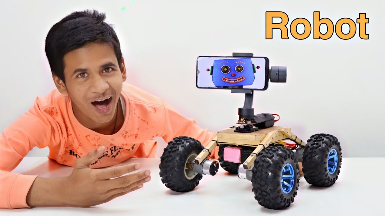 How To Make a Robot With Camera Gimble | Hi Tech xyz - YouTube