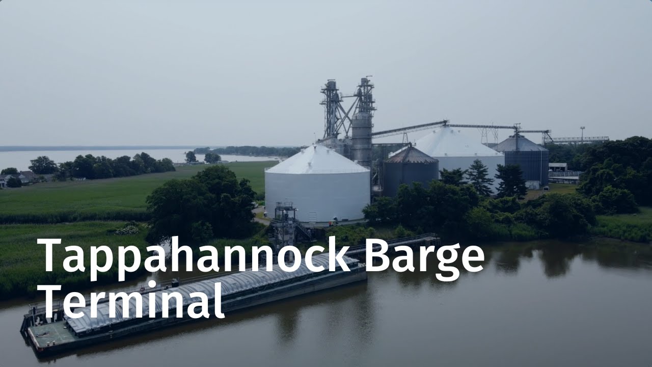 Tappahannock Barge Terminal 2023 - YouTube