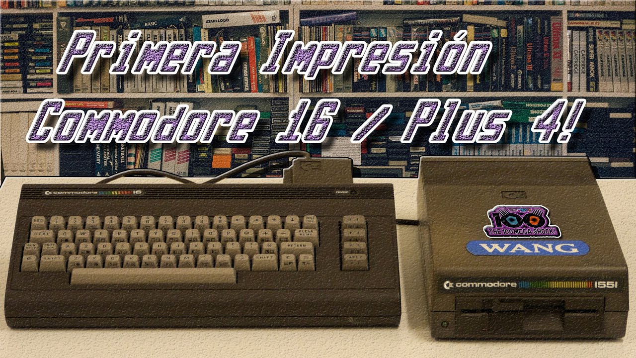 Primera impresión de Commodore 16 / Plus 4 En Computadora / Ordenador ...