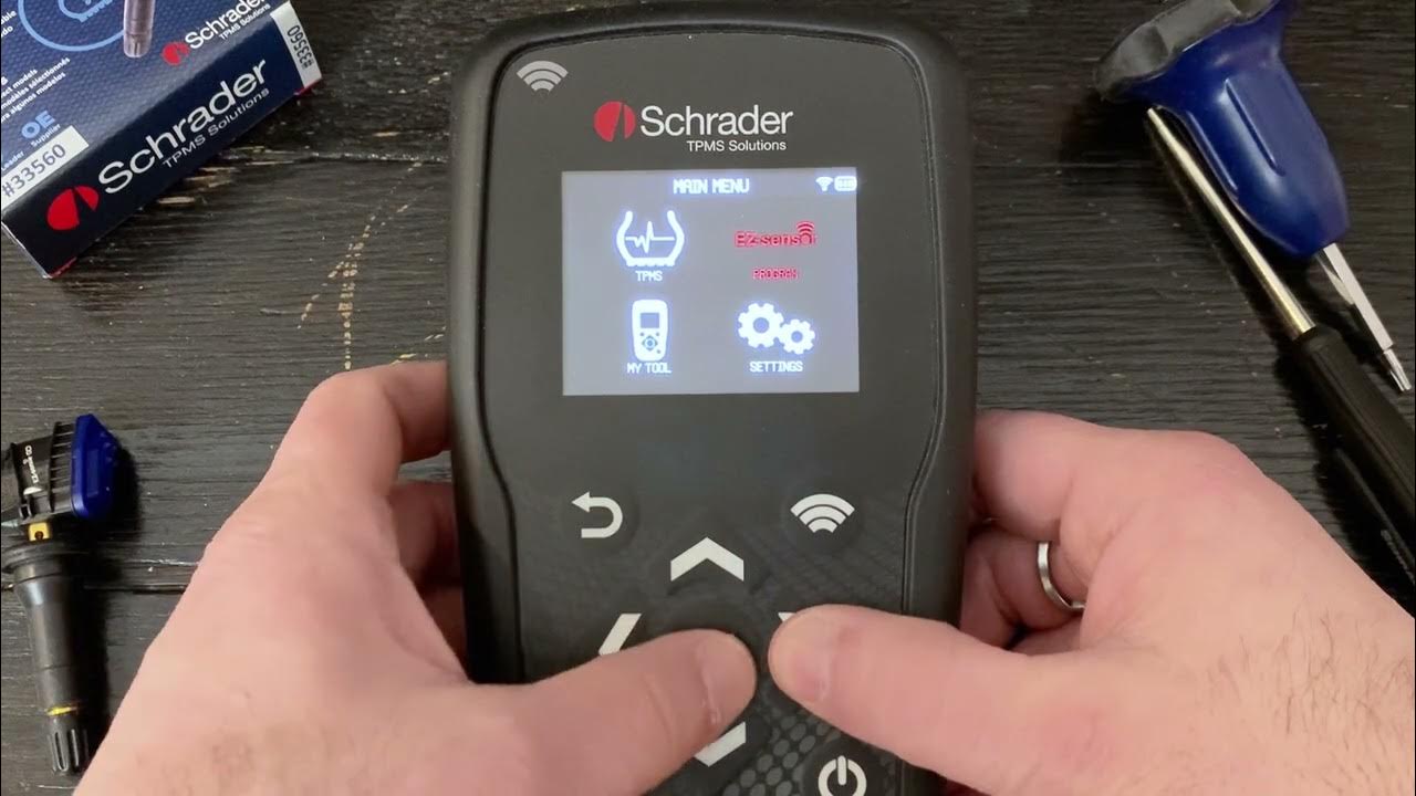 Schrader ST-1 Programming Tool Overview - YouTube