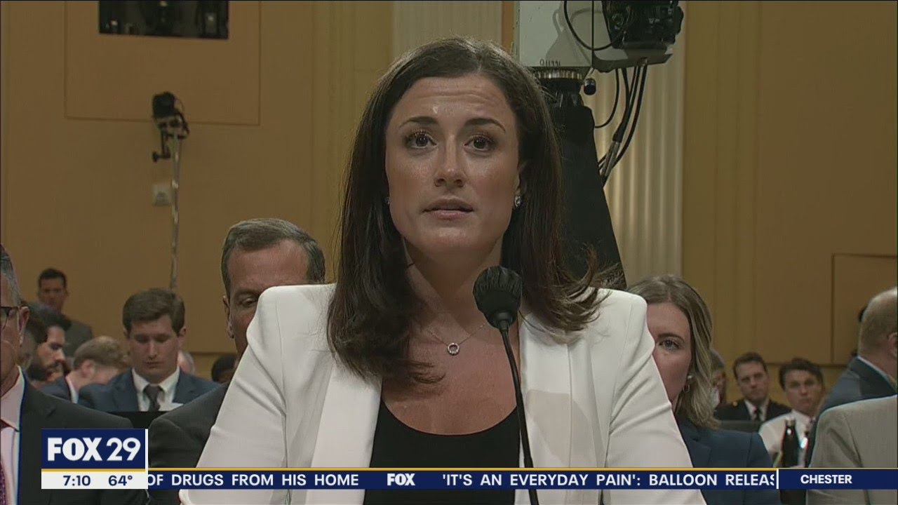 Former White House aide Cassidy Hutchinson testifies at January 6 ...