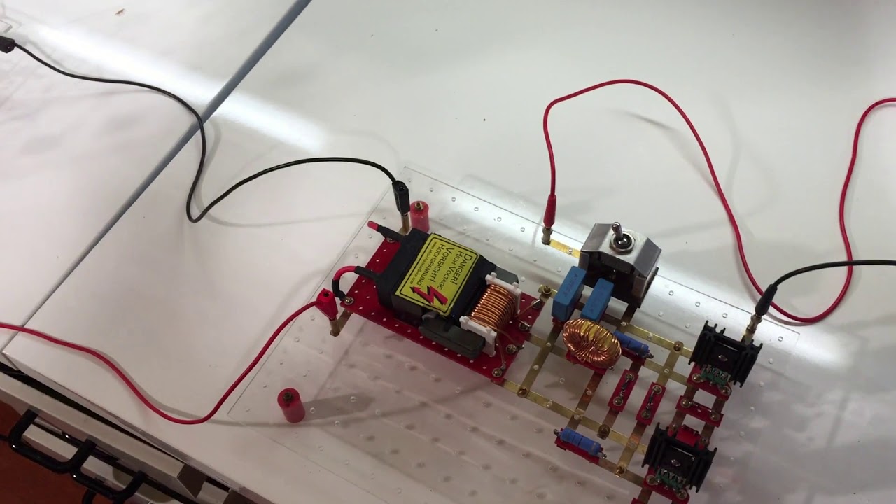 Bipolar Cockcroft-Walton Multiplier - YouTube