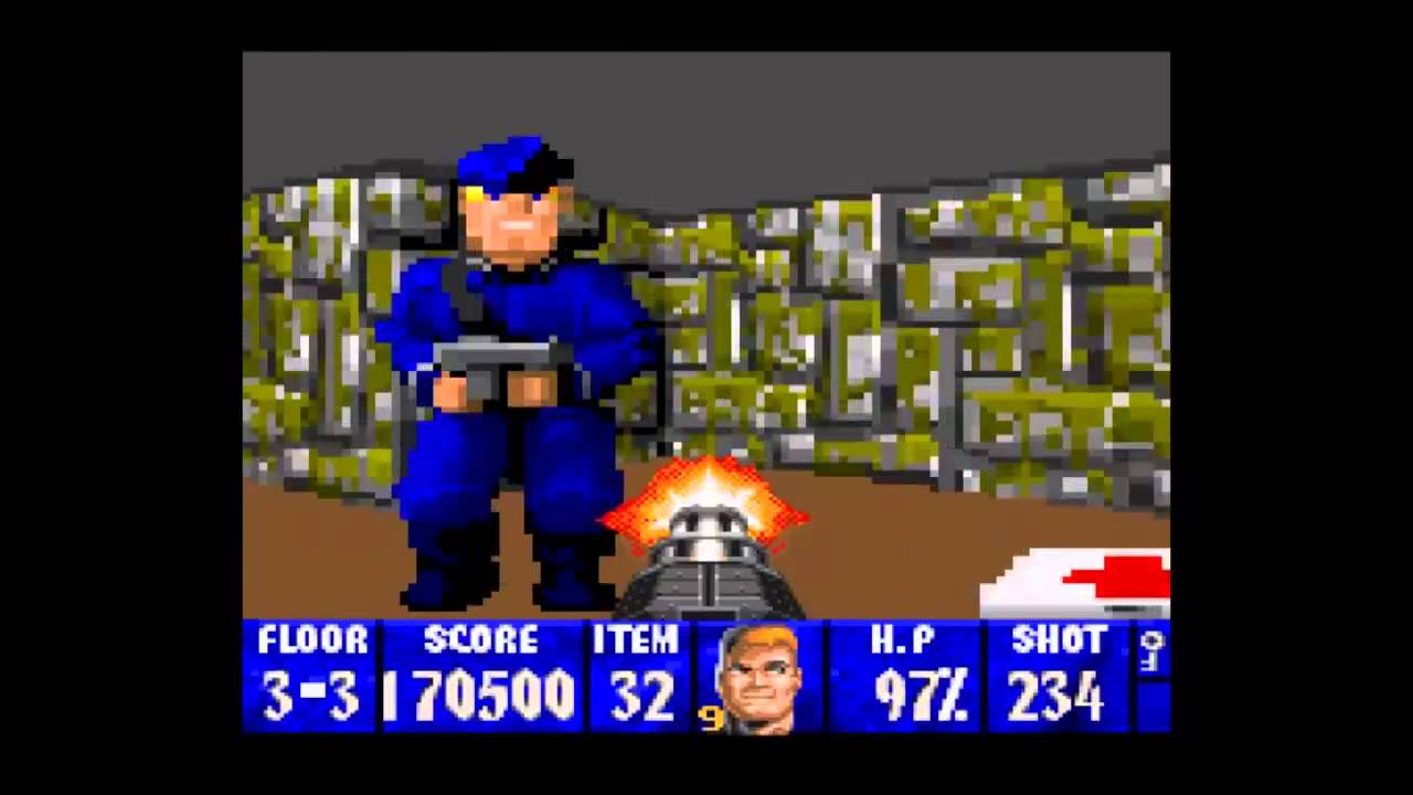 Let's Play Wolfenstein 3D [SNES] (Part 4) - YouTube