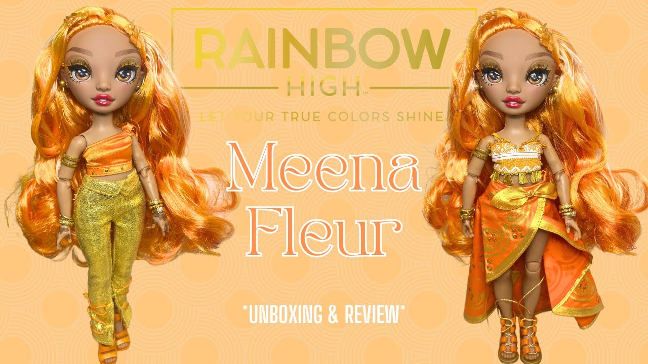 Unboxing Review of a CURSED Rainbow High Meena Fleur Doll ! - YouTube