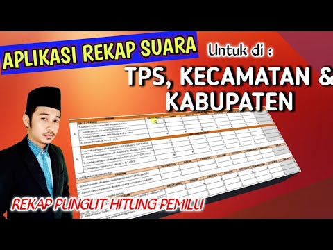 Aplikasi Rekapitulasi Suara untuk di TPS, Kecamatan dan Kabupaten ...