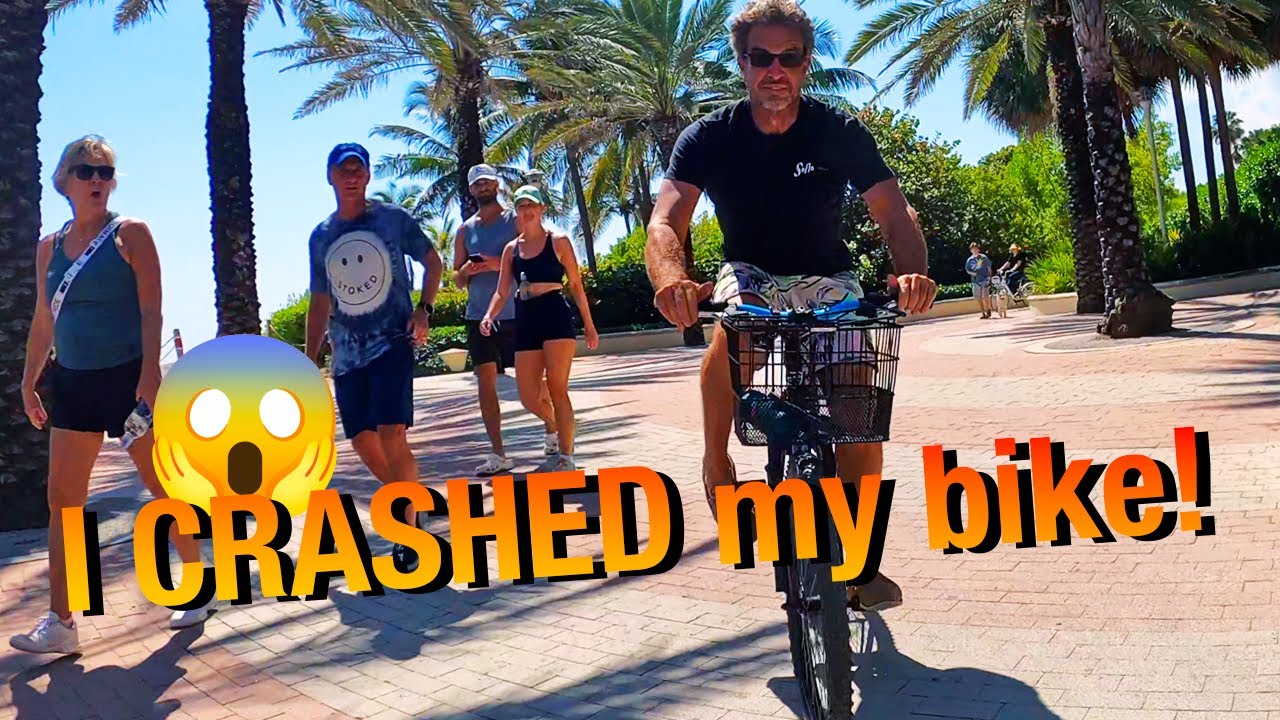 I CRASHED my bike! 😱 Whose fault?? 🧐 - YouTube