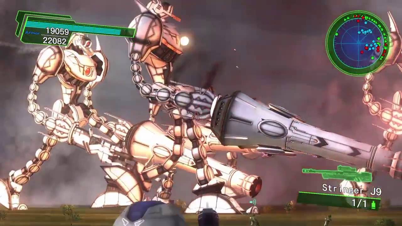 EDF Earth Defense Force 4.1 Mission 29 Brute Force Ranger [old run ...