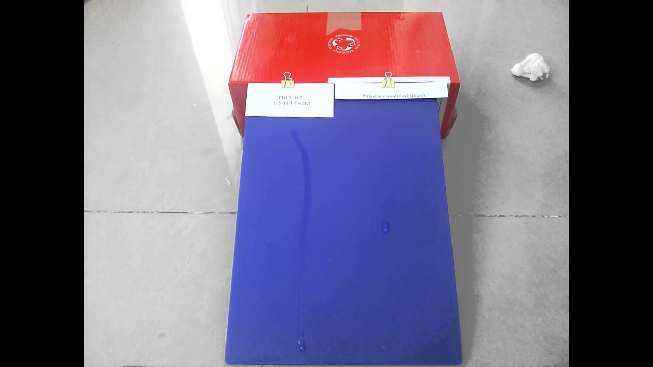 Prev B2 vs Polyether modified silicon - YouTube