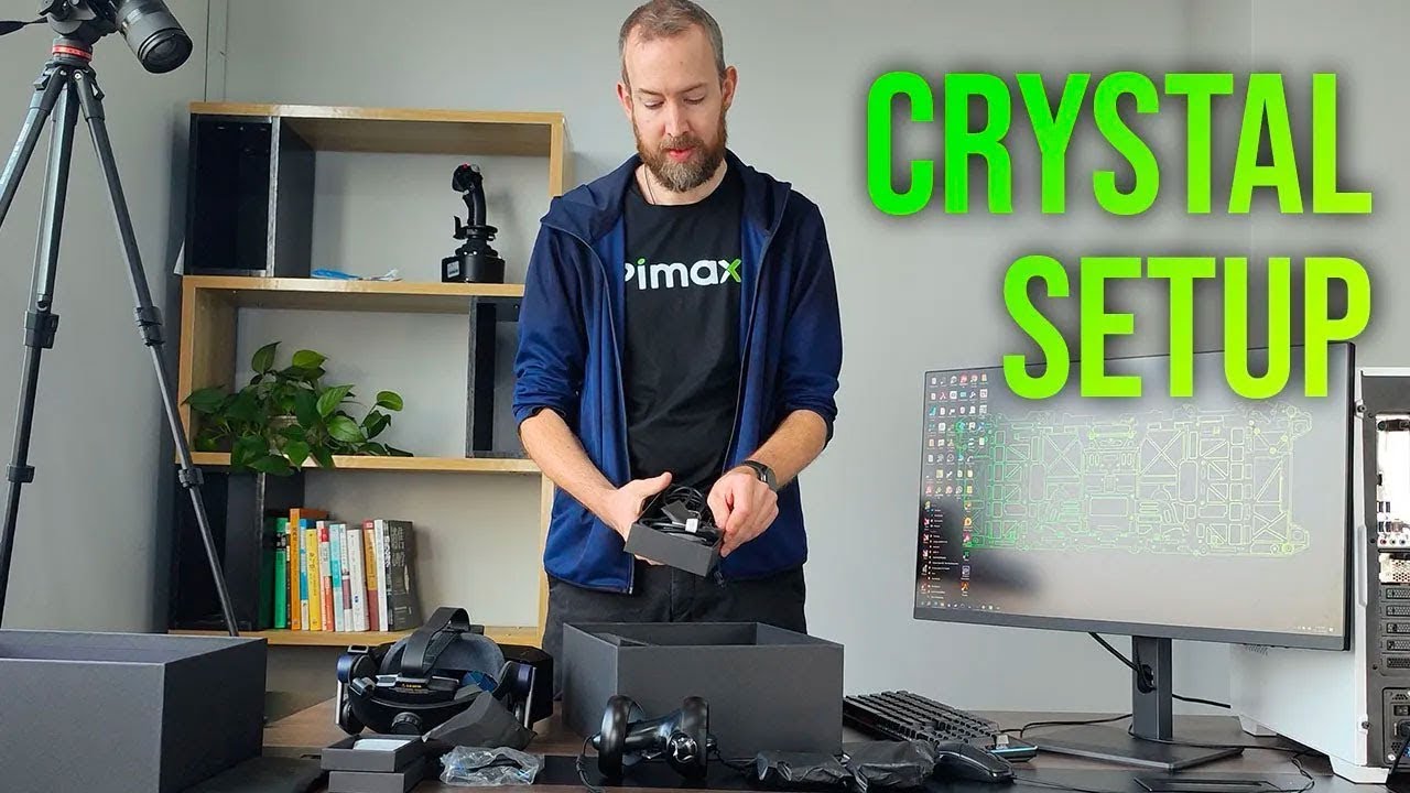 How to set up the Pimax Crystal - 8 easy steps (update) - YouTube