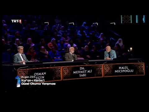 Trt1 Kur'an-ı kerim'i Güzel Okuma Yarışması 15-ci Bölüm fraqmanı
