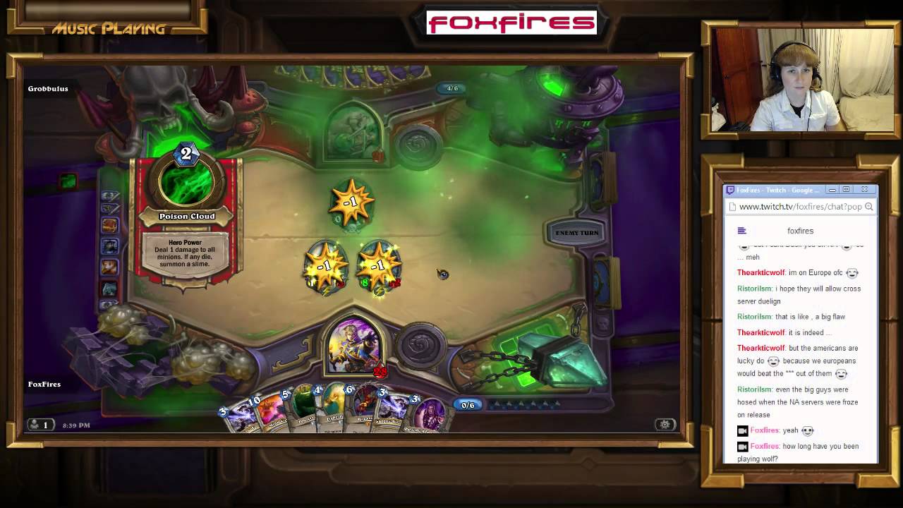 Hearthstone - FoxFires' Easy Trick to Beat Grobbulus in the Construct ...