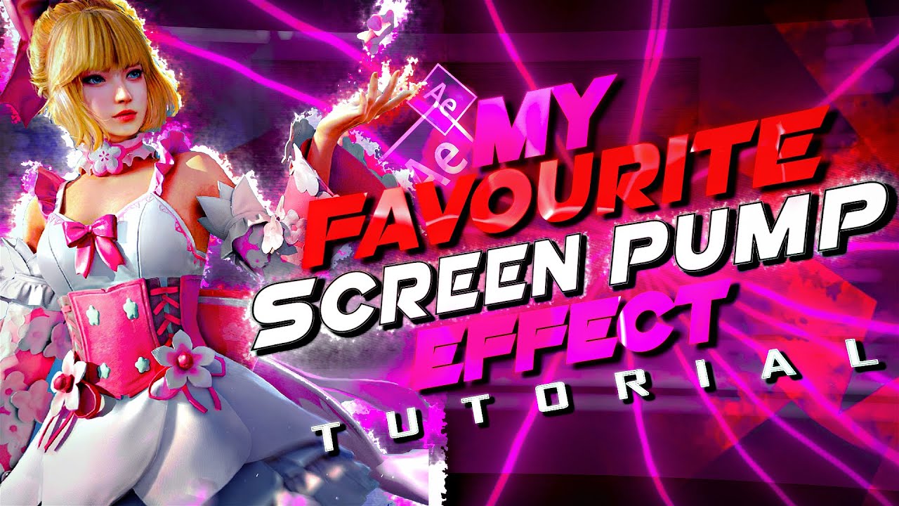 BEST SCREEN PUMP EFFECT | AFTER EFFECTS TUTORIAL | FAVOURITE PUMP | MR HASH EDITZ 😎 - YouTube