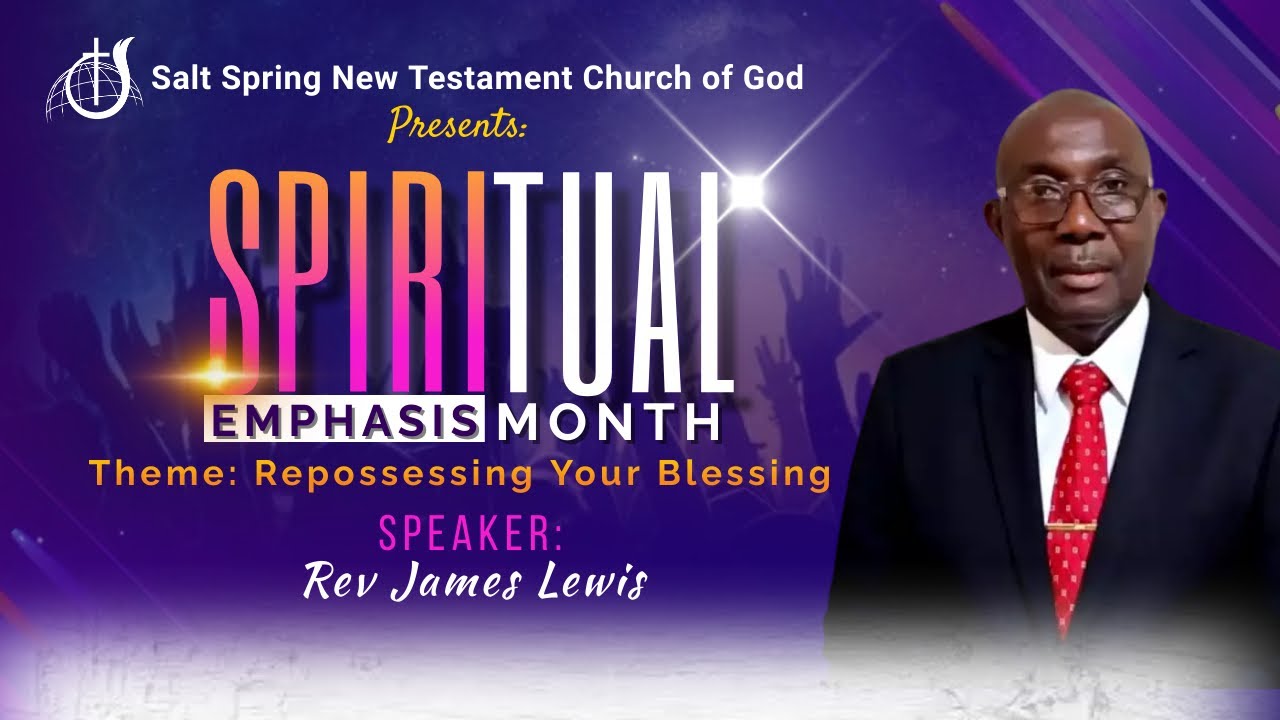 SPRITIUAL EMPHASIS - BISHOP JAMES LEWIS - YouTube