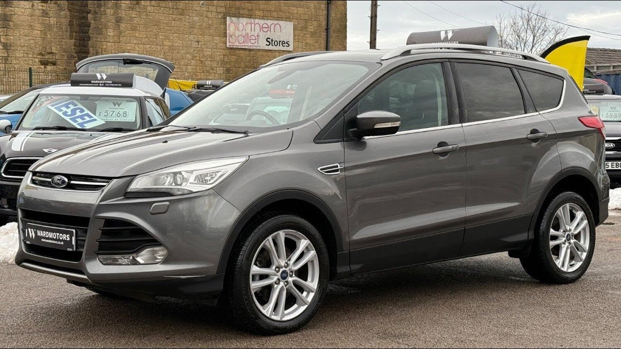 FORD KUGA SUV 2.0 TDCi Titanium X Diesel Grey 5dr 4WD+PANROOF+LEATHER ...