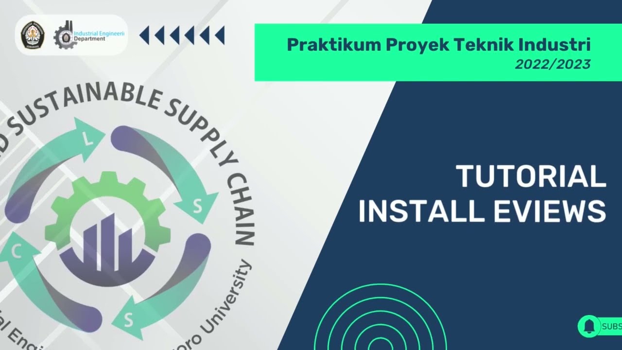 Tutorial Install Software Eviews - YouTube