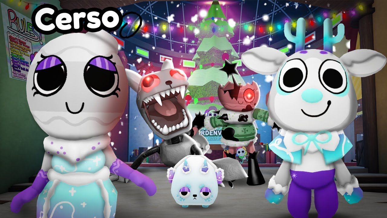 🌺* NAVIDAD * SOLO SNOW TIME RUN vs TWISTED BOBETTE 😱 Cerso Roblox Dandy ...