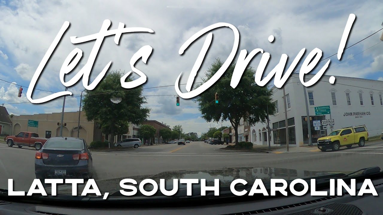 Let's Drive! Drive with Me Through Latta, South Carolina on US 301 ...