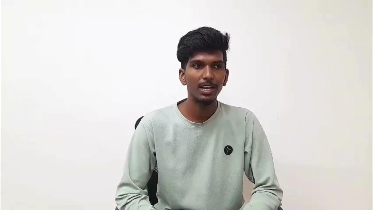 Success story of Mr.AJITHKUMAR S as a software Engineer. - YouTube