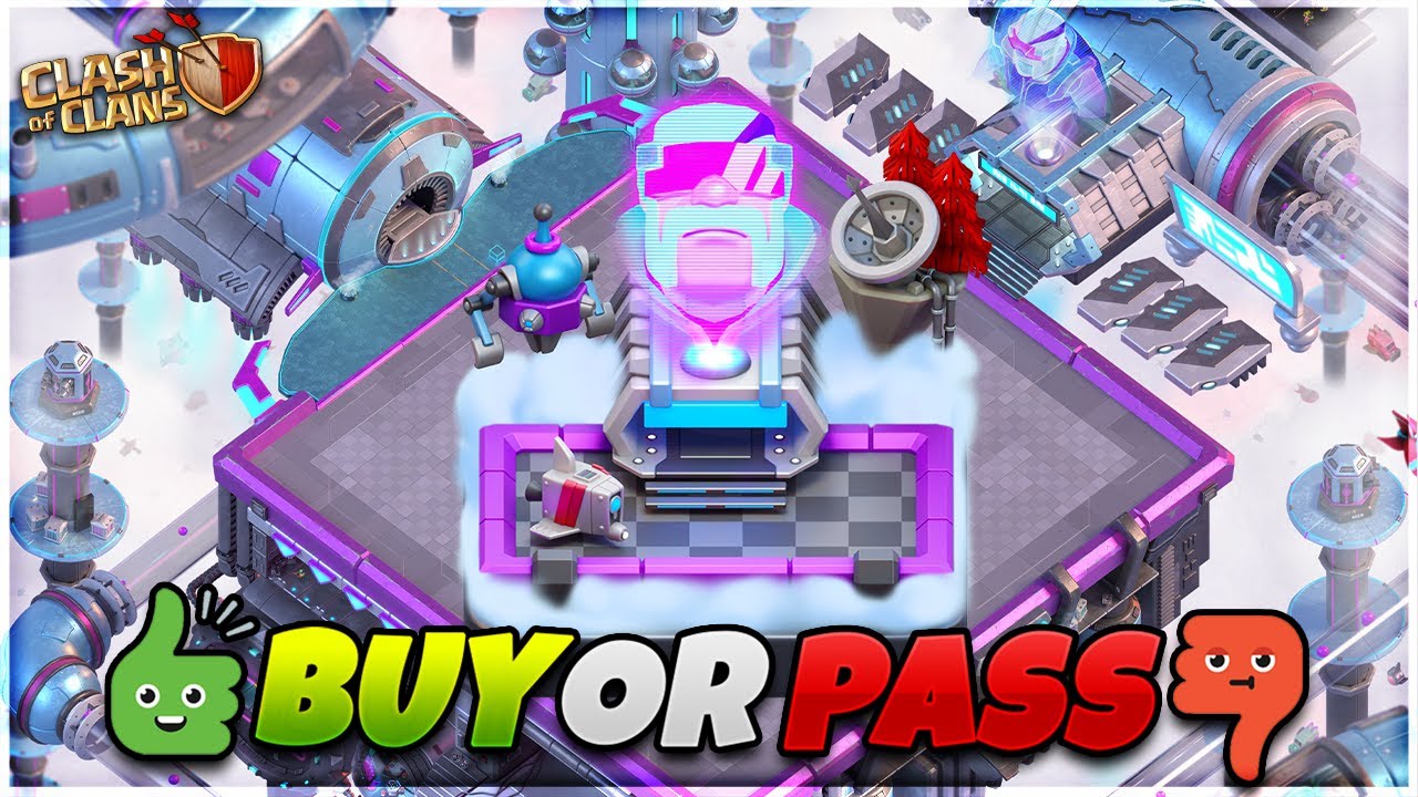 BUY OR PASS FUTURE SCENERY IN CLASH OF CLANS - YouTube