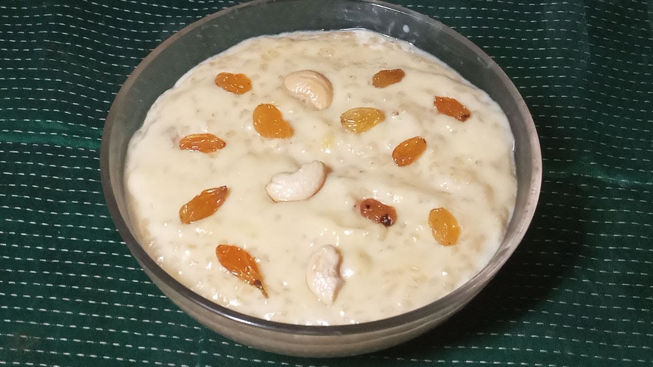 Brown Rice Custard Milk Bowl / Dinner Recipes / Dessert Recipes / Rice ...