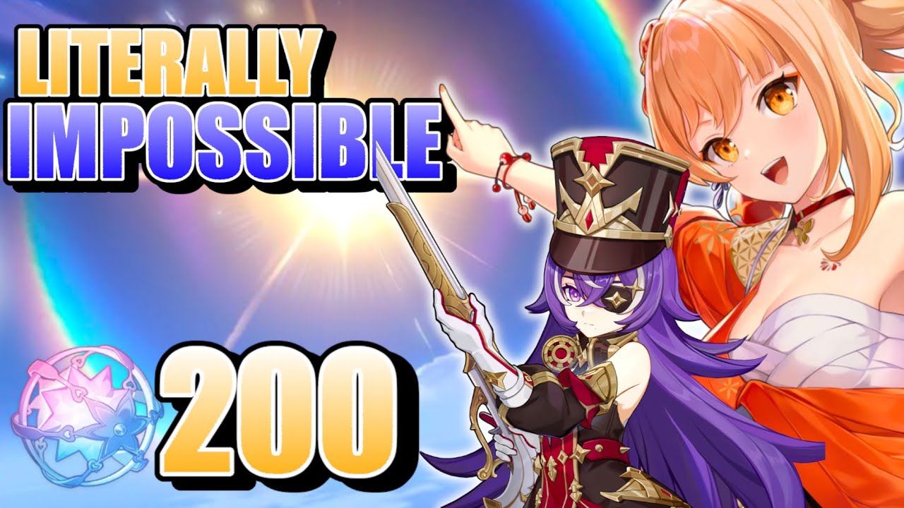 200 Wishes CHEVREUSE Luckiest Pulls in Genshin Impact - YouTube