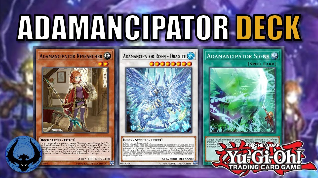 ADAMANCIPATOR DECK PROFILE & TESTING - Yu-Gi-Oh! - July 2021 - Still a ...