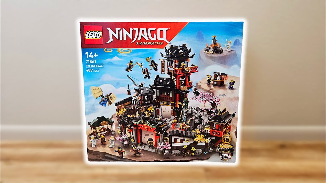 Lego Ninjago Build - The Old Town (71861) - YouTube