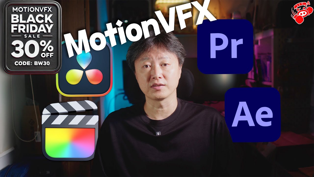 motionVFX 블랙 프라이데이 대박 세일! motionVFX 플러그인 30% 할인 받는 법 - YouTube