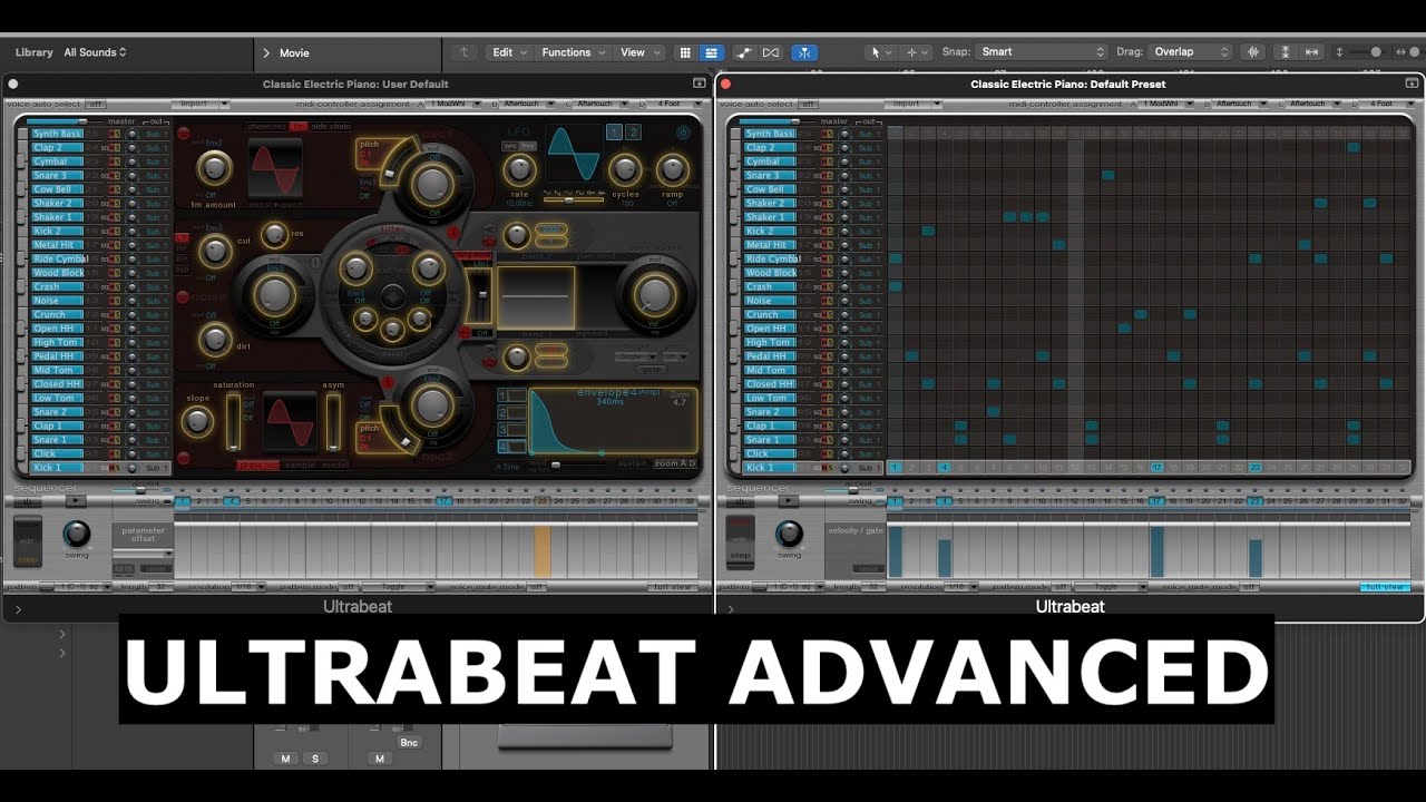 Ultrabeat Advanced - Creazione Pattern - Automatizzazione Parametri con ...
