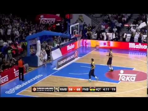 Gigi Datome'den Jaycee Carroll'a Efsae Blok - HD Görüntü