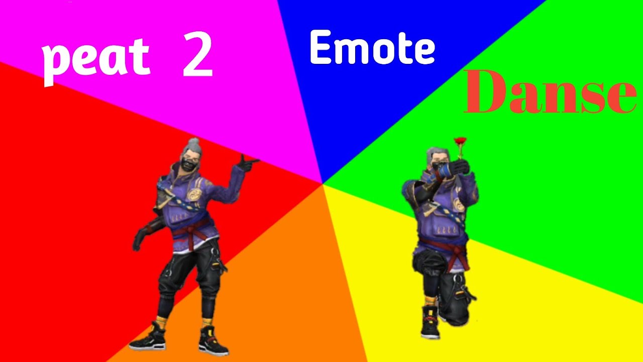 Sew new Emote Dames in Free Fere - YouTube