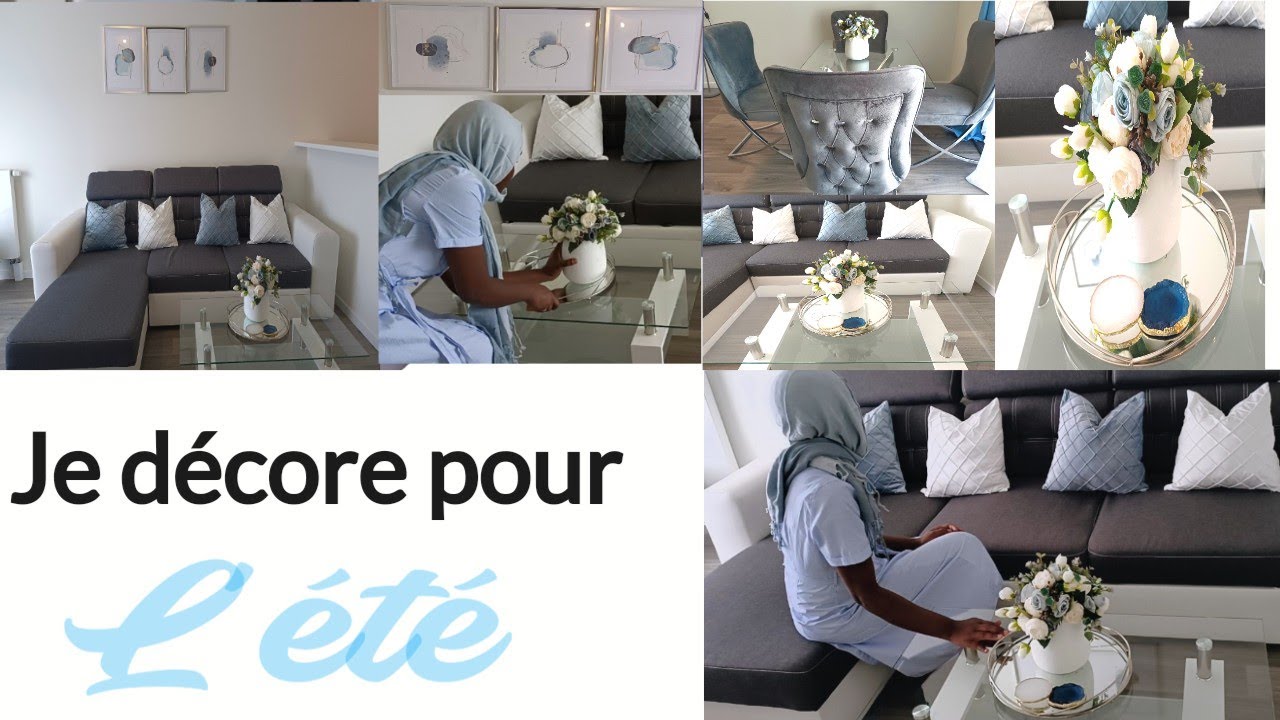 IDÉE DECO SALON [tour] DÉCOREZ AVEC MOI |DÉCORATION D'ÉTÉ SUMMER ...