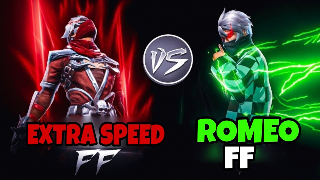 EXTRA SPEED FF 📱 vs ROMEO FF 📱 , 1 vs 1 , Challenge In Custom Room ⚡ ...