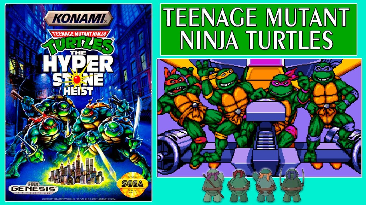 Teenage Mutant Ninja Turtles: The Hyperstone Heist [Sega Genesis] — 2 ...