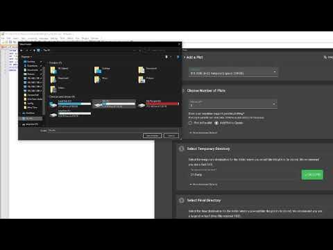 Setup Chia MadMax Plotter (Windows) - YouTube