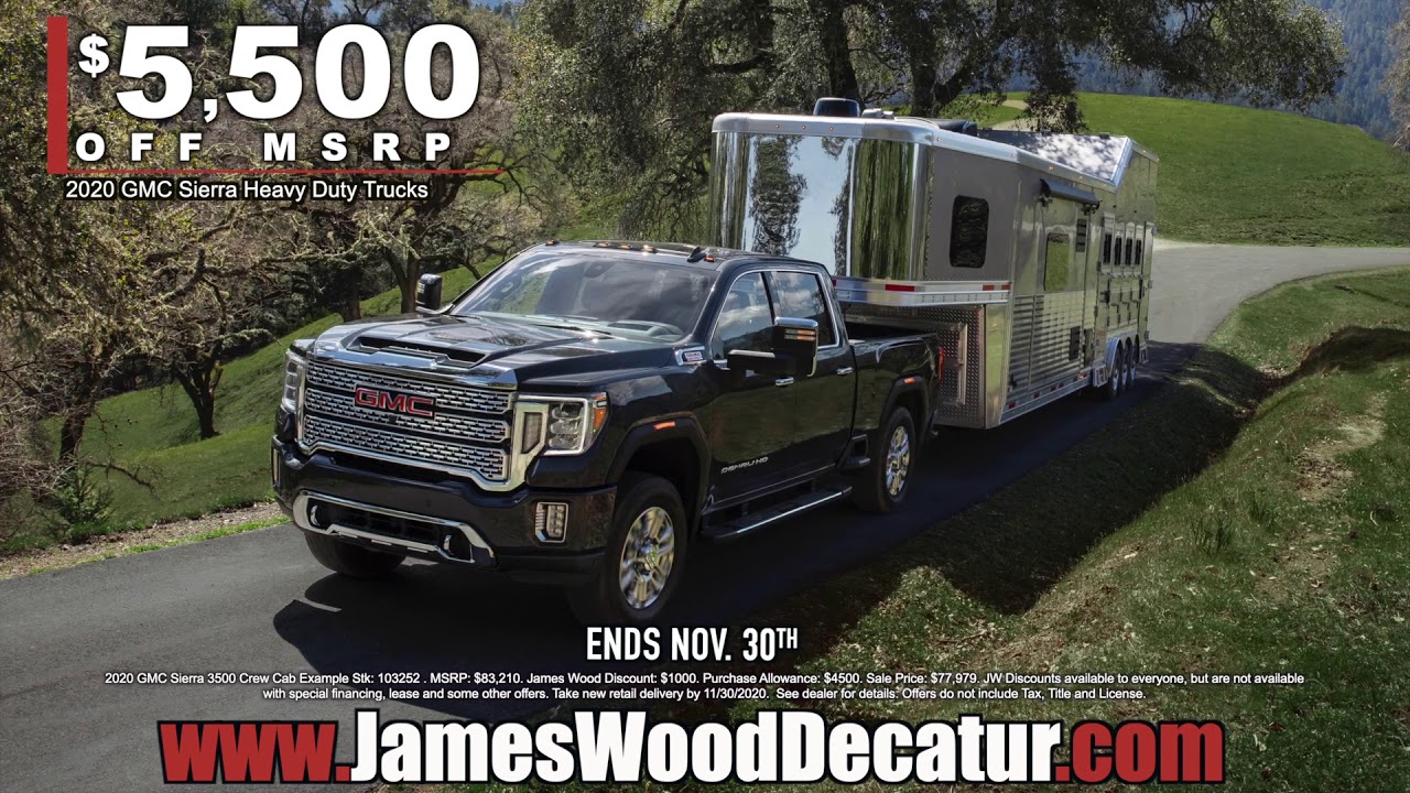 Black Friday All Month GMC Buick Sale at James Wood Decatur November ...