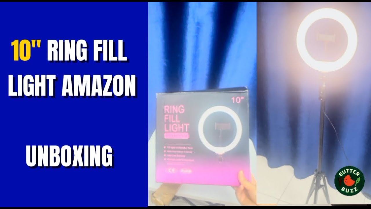 🔥 10” RING FILL LIGHT DX-260 – UNBOXING | Bought from Amazon - YouTube