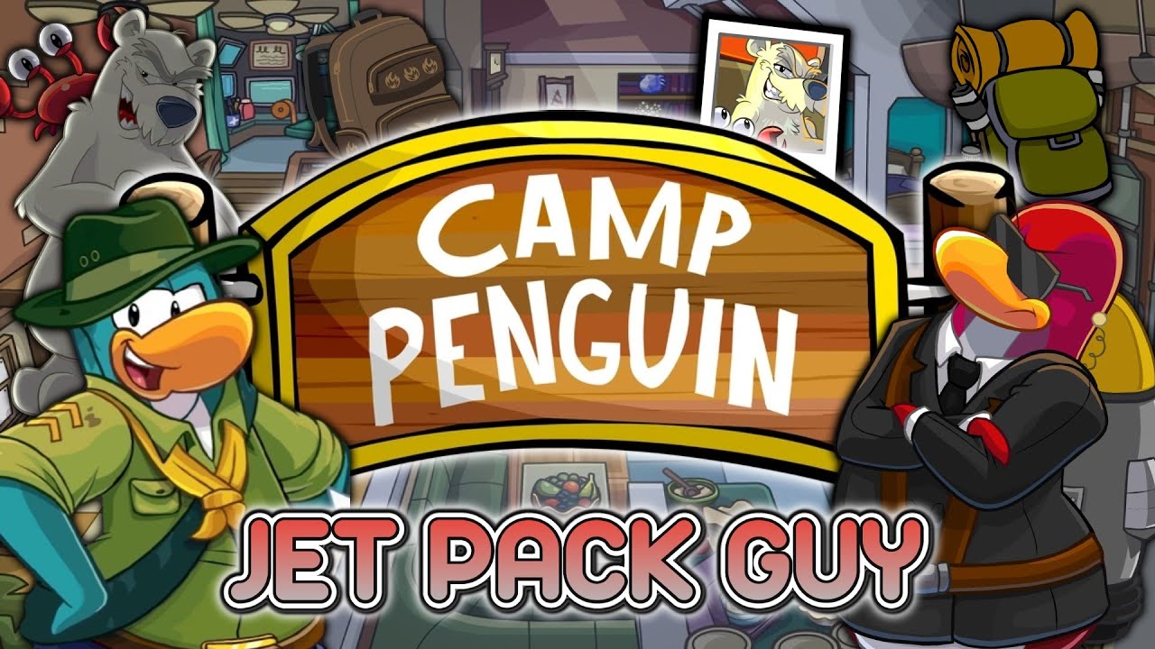 Jet Pack Guy! (Camp Penguin Party) | New Club Penguin - YouTube