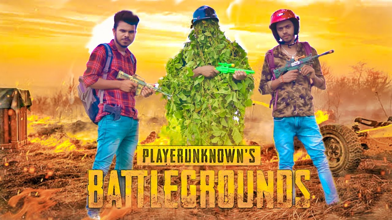 Pubg in real life ||player unknown battle ground | #pubg #pubgbanindia ...