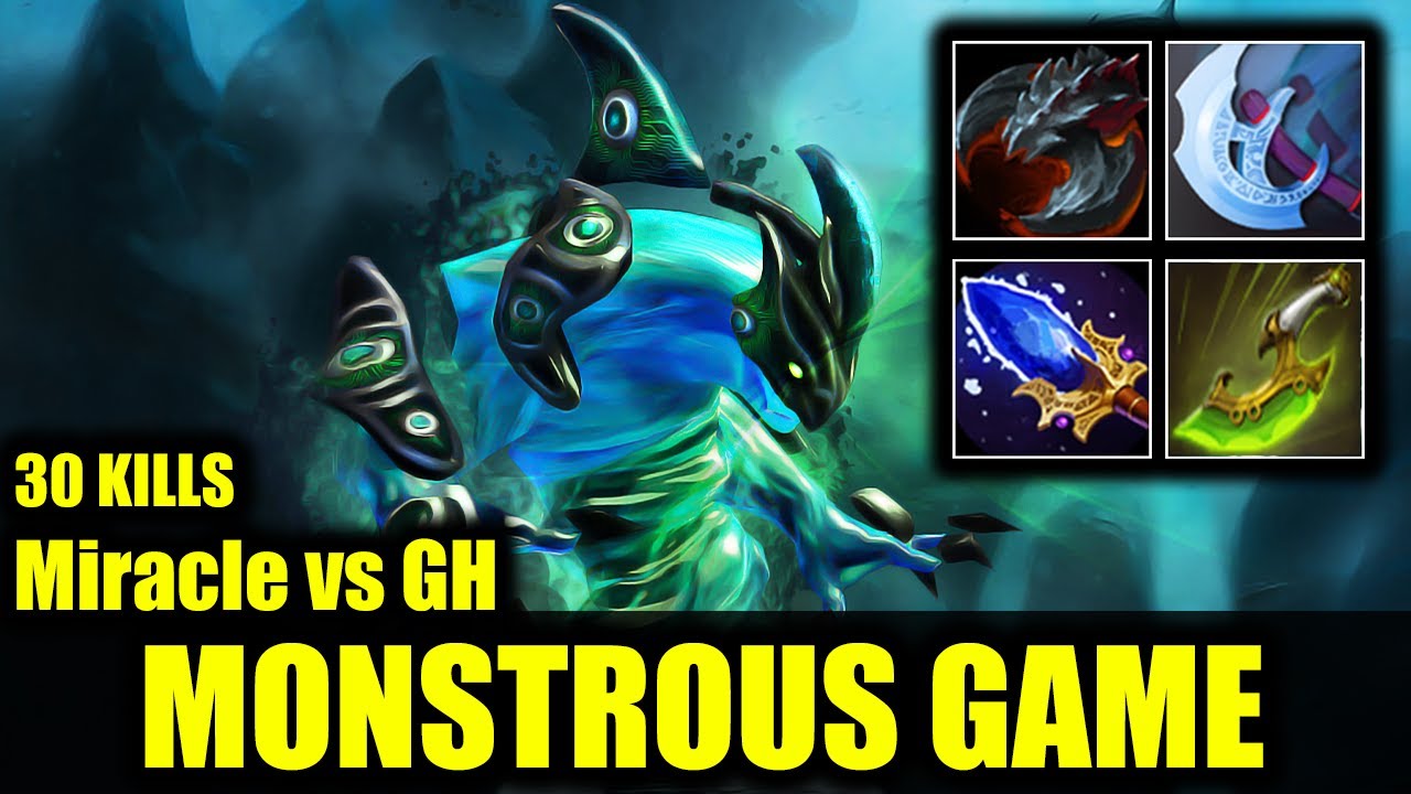 🔥 MONSTROUS GAME - Miracle - Morphling - 30 kills - Dota 2 Pro Game Highlights - YouTube