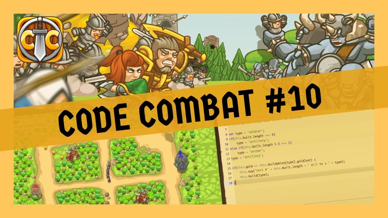 10. Gramy w grę o programowaniu - CodeCombat *PYTHON* [PL] - YouTube