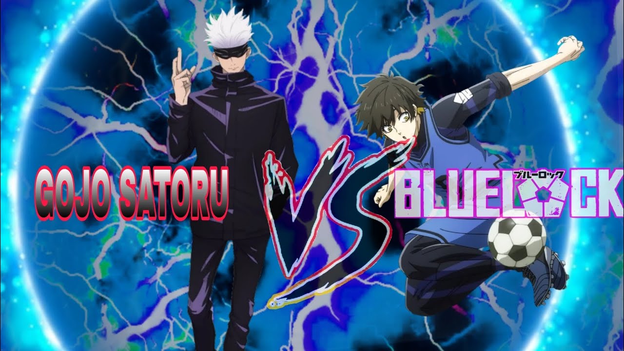 GOJO VS BLUE LUCK: EPIC BATTLE!🥶☠️Jujutsu Kaisen #longvideo# ...