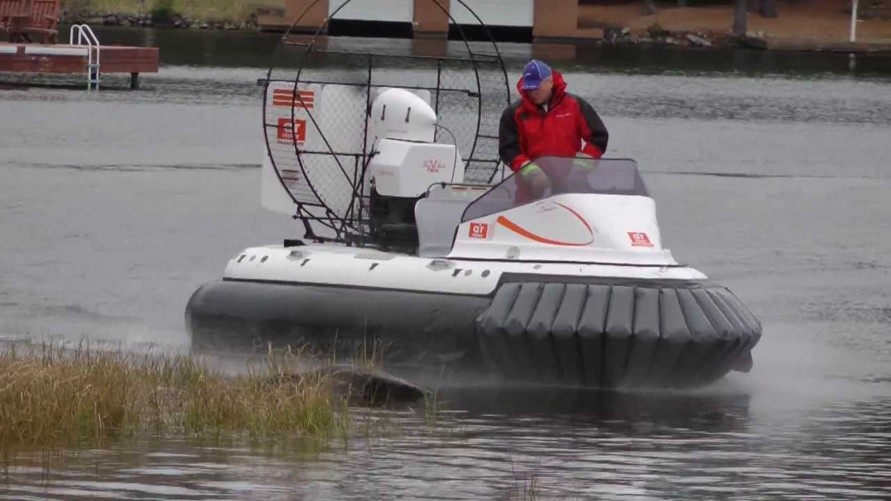 AirRider Hovercraft Canada - YouTube