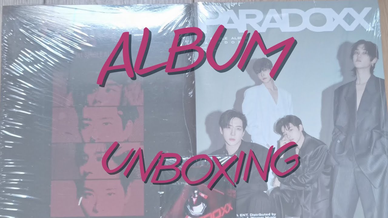 Unboxing ONE PACT 1st Single Album PARADOXX | Распаковка альбома ONE ...