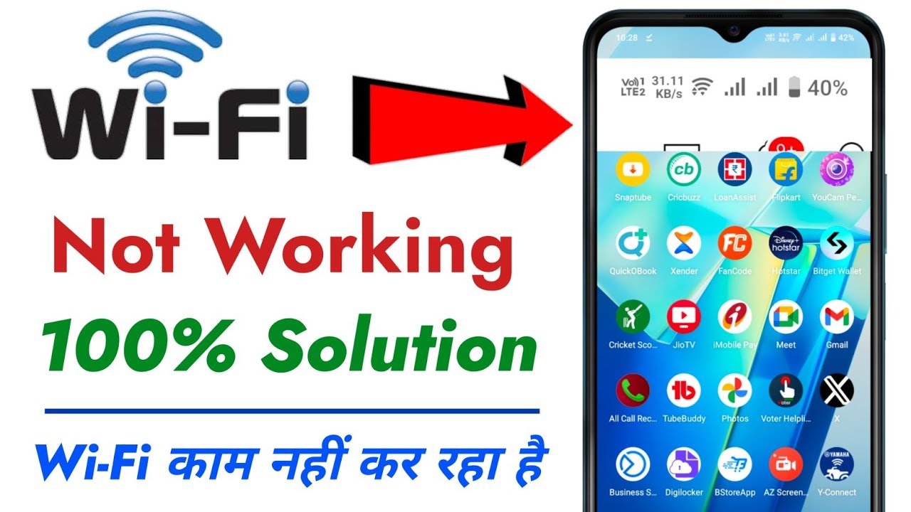 Wi-Fi Connected But No Internet Access ! App not working on wifi ...